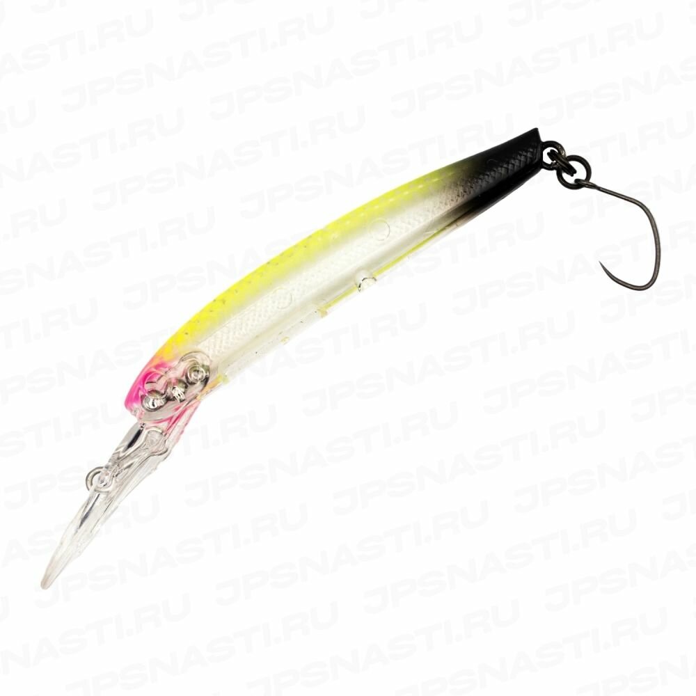 Японский воблер на форель Daysprout Eagle Player 50 Slim/GJ, 1.5 г, #06 DS Tropical Clear / Форелевые приманки