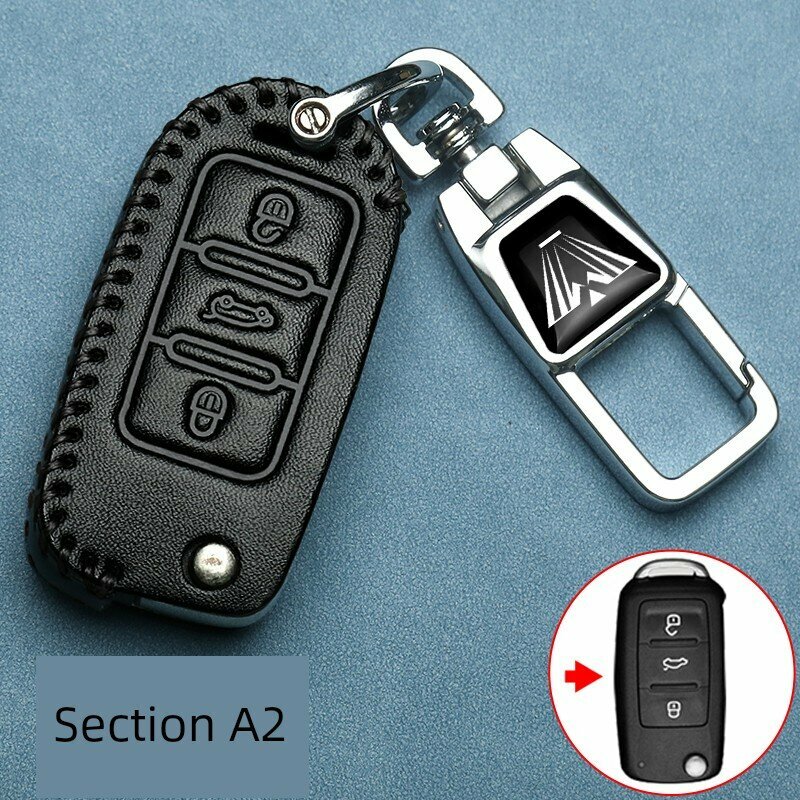 Складной чехол для ключей A2 с многофункциональным брелоком и номером от потери для автомобильных пультов