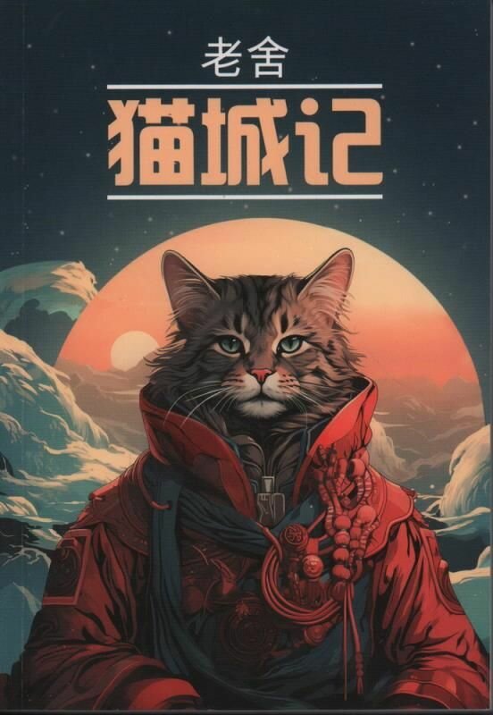 Книга "Записки о кошачьем городе (китайский язык, неадаптир.)"
