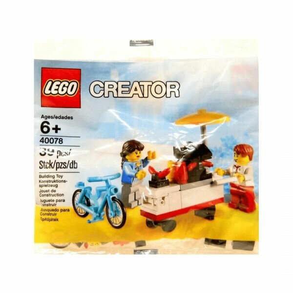 Lego 40078 Creator Тележка с хот-догами