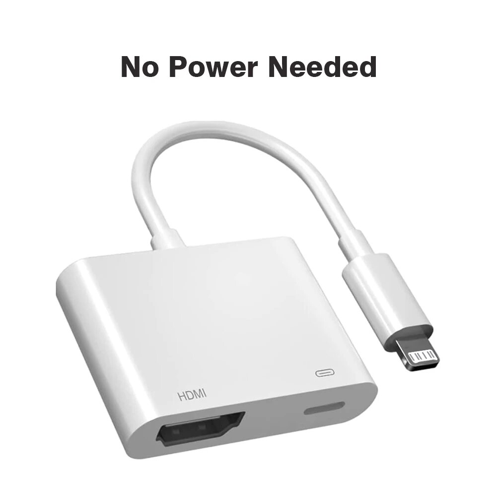 Адаптер Lightning HDMI No Power Needed для iPhone iPad