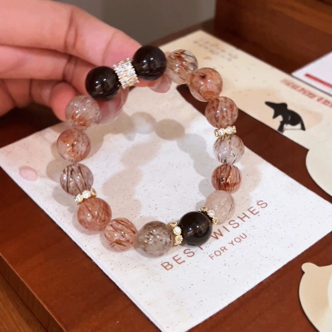 YM Mall Браслеты из бусин Зеленые бусины и стекло Элегантность