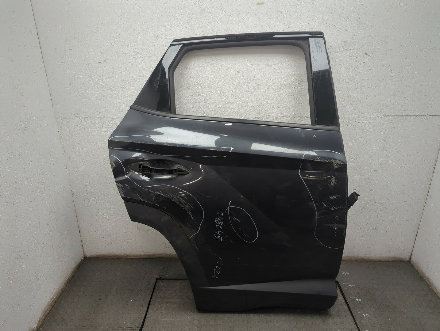 Дверь боковая (легковая) правая задняя Hyundai Tucson 4 Б/У