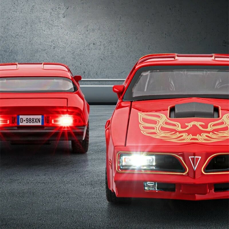 Черный Firebird 1:32 MINI AUTO, модель автомобиля — фото 1