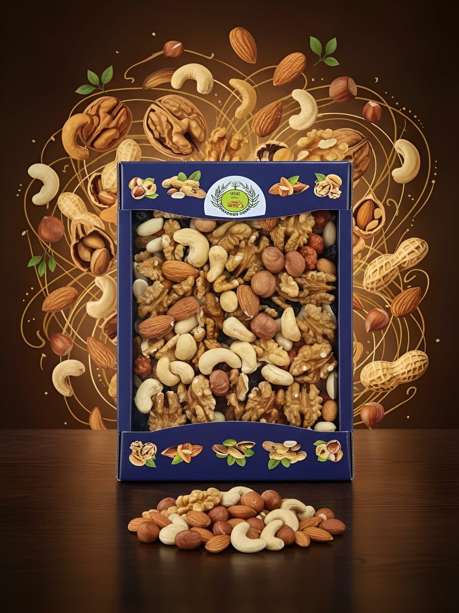 Смесь орехов сухофруктов /1кг