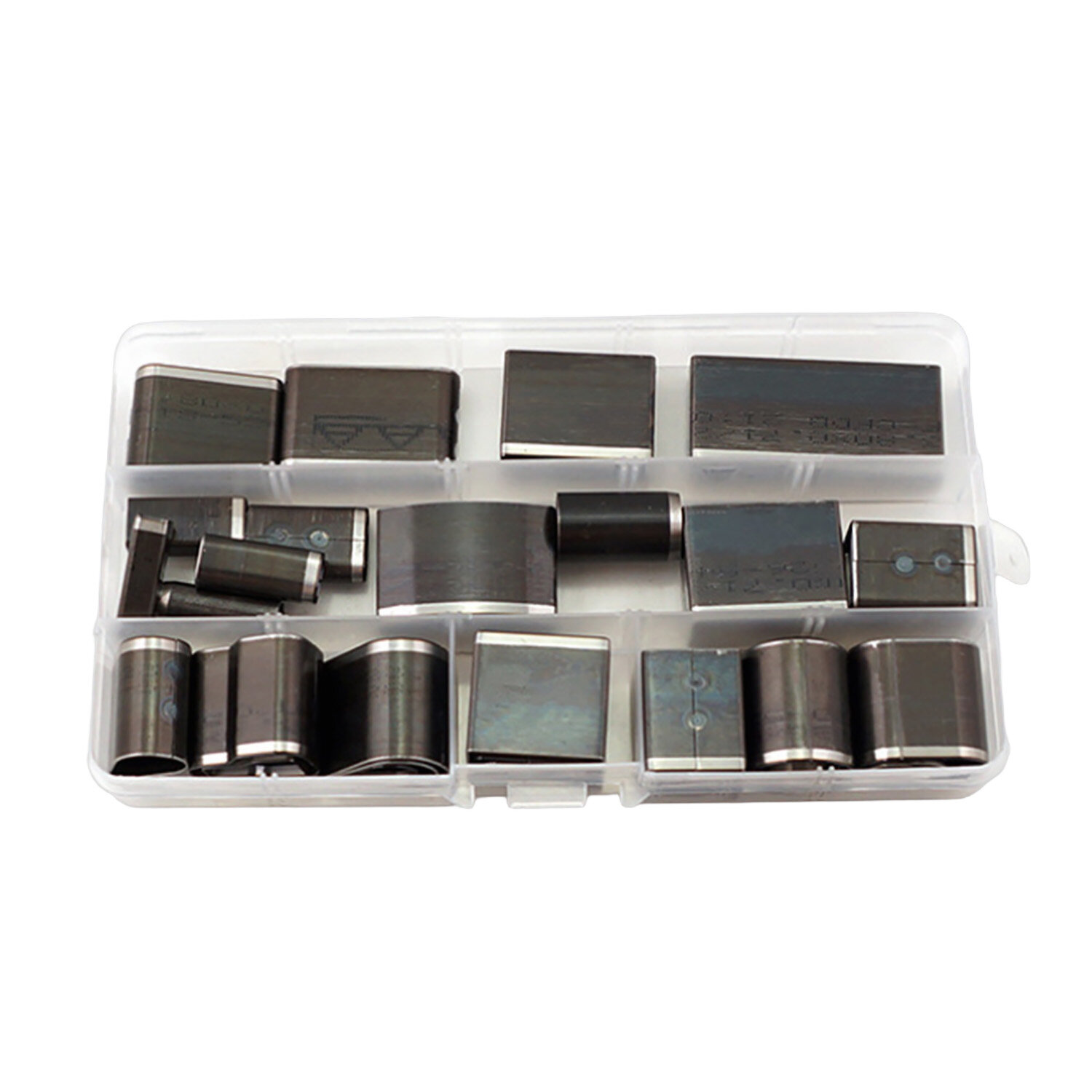 Набор инструментов для пробивания отверстий из кожи 24 шт, пуансон для чехлов телефонов, ремней, материал сплавная сталь, размер упаковки 128*60*2.3мм, вес 160г