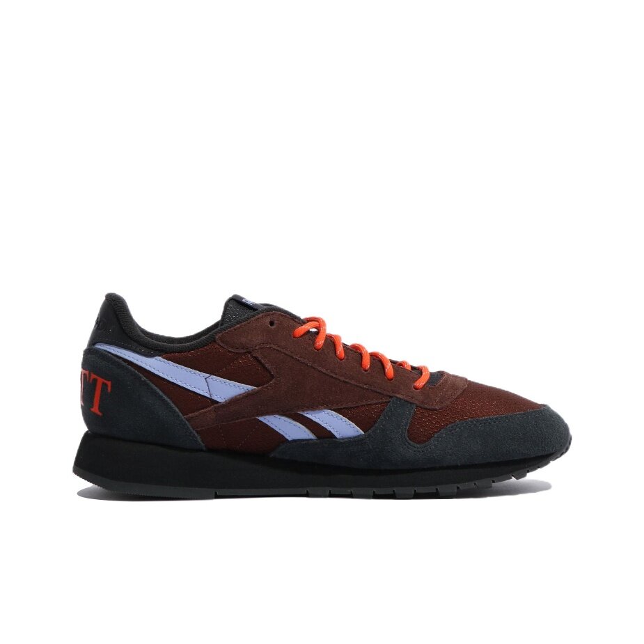 Кроссовки Reebok Classic Leather, размер EU 41 стопа (26.5CM), серый/красный — фото 1