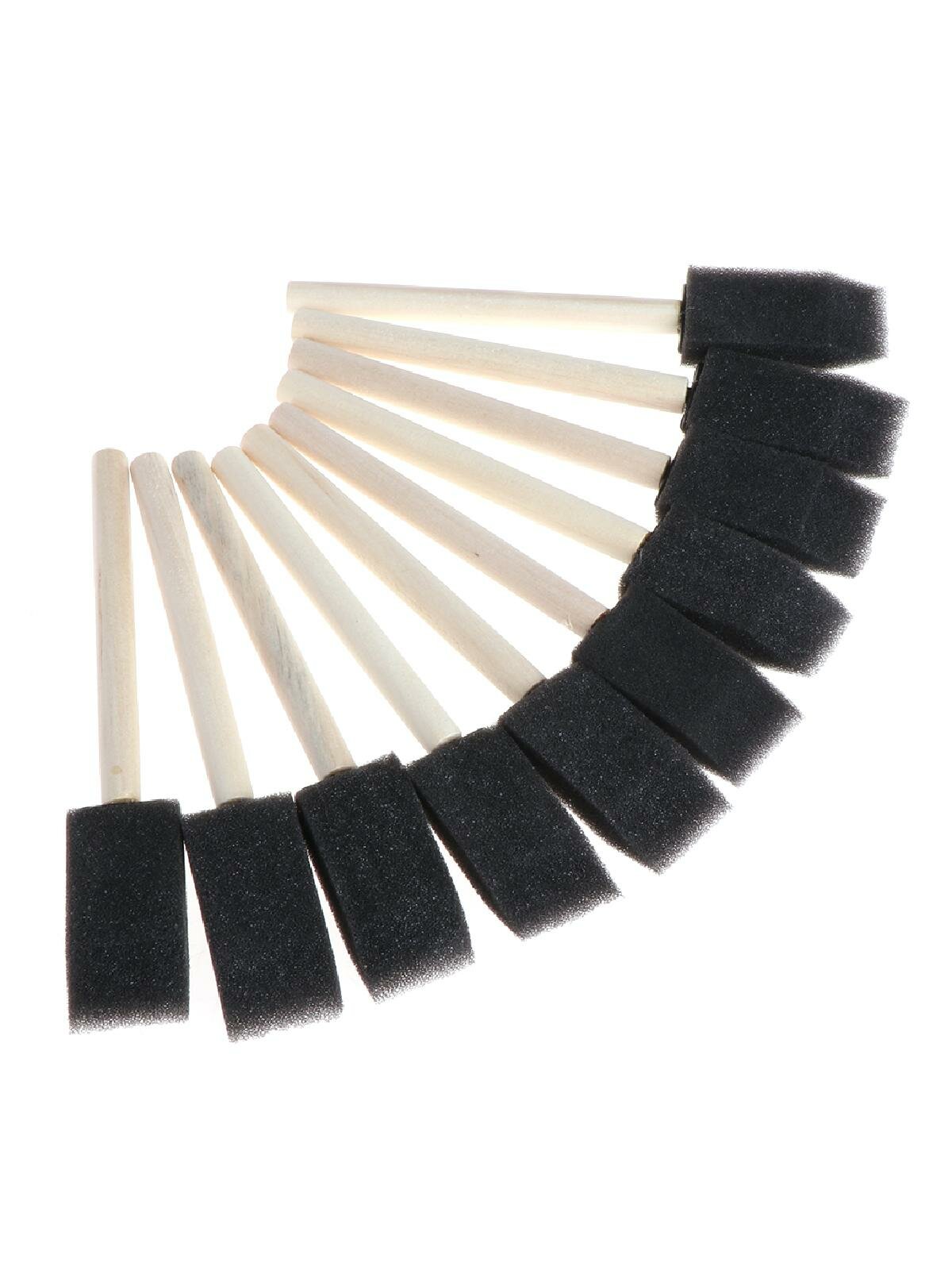 1 упаковка из 10 штук, кисть-губка для рисования 2,5 *15,5 см