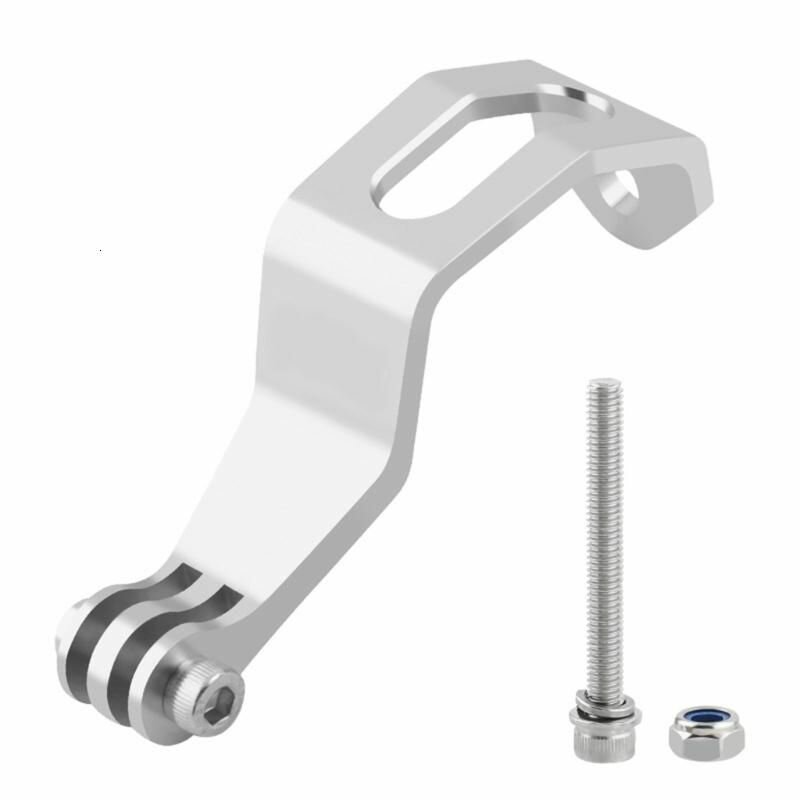 Крепления для фонарей на вилку велосипеда с базой для компьютера, для городских поездок, серебро