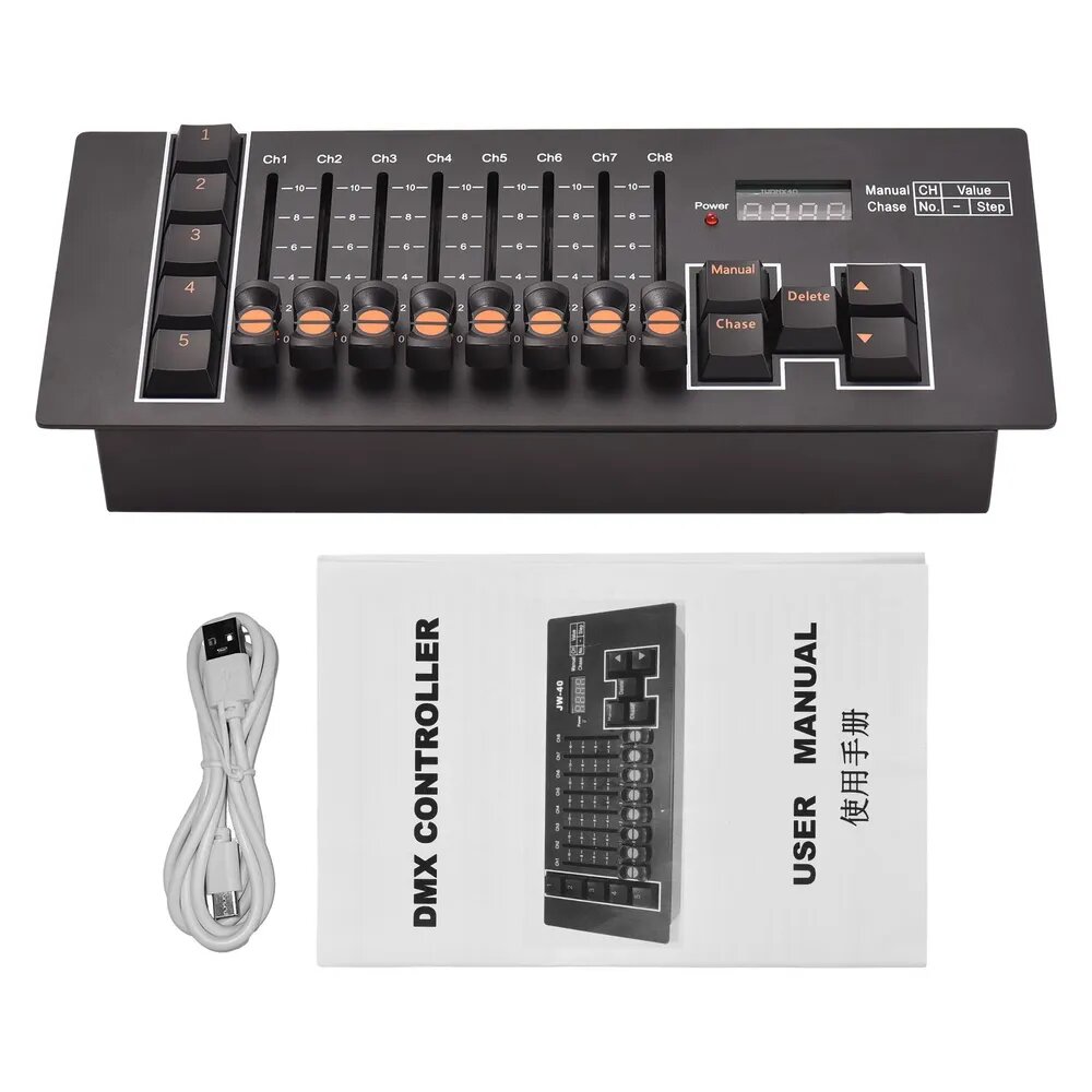 DMX-контроллер DMX 512 40-канальный сценический DJ-контроллер для DJ Lights-31e-GLZ33-A