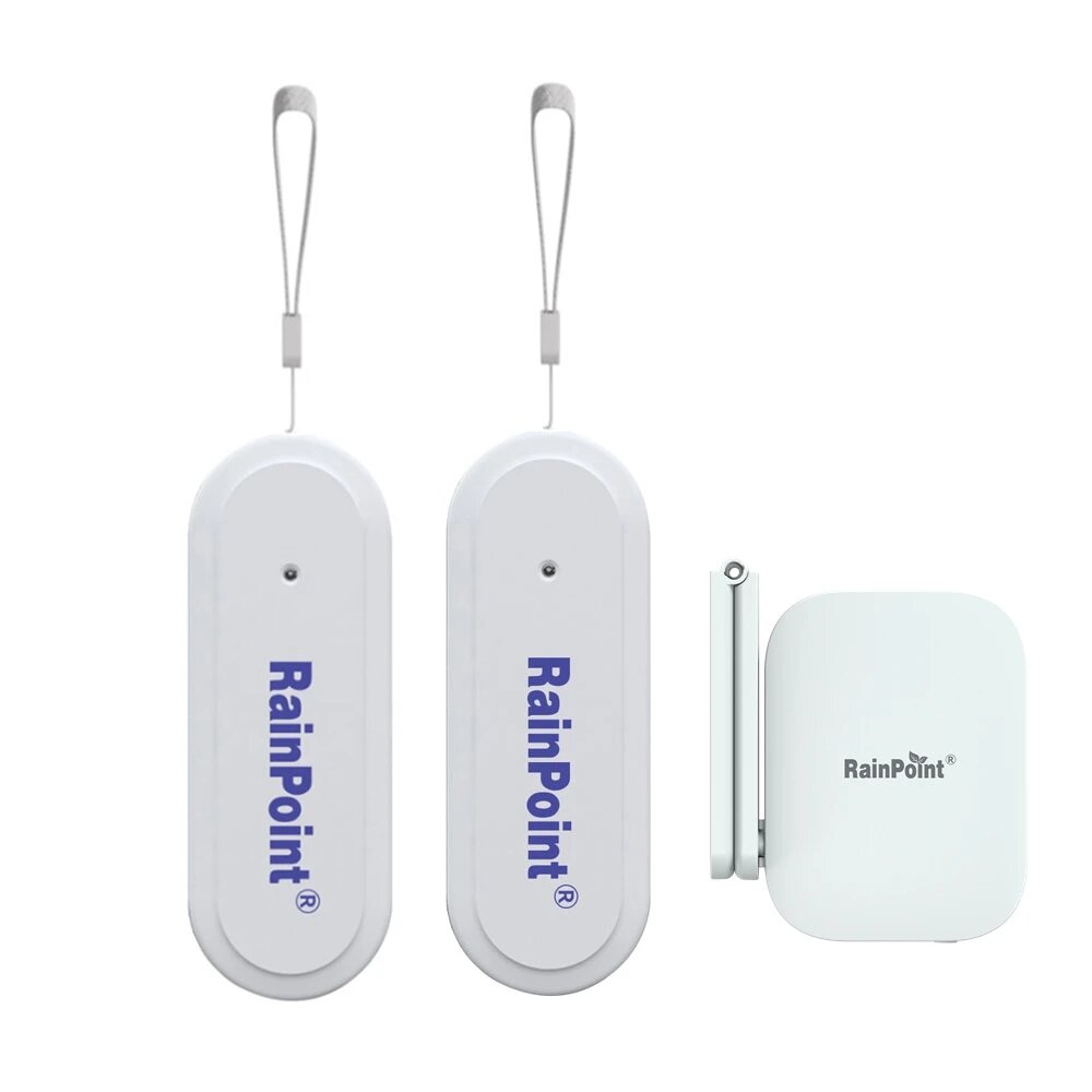 RainPoint Беспроводная метеостанция Дистанционный датчик Wi-Fi Приложение Управление Домашний Крытый Открытый воздушный гигрометр Термометр IP54 Водонепроницаемый