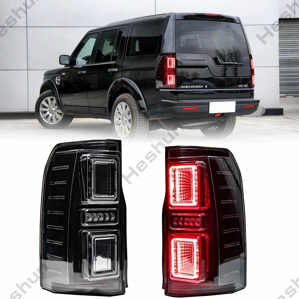 Пара светодиодных задних фонарей для Land Rover Discovery 3 4 LR3 LR4 2005-2009 2010-2015 2016 Задний фонарь Задний фонарь Тормозной противотуманный указатель поворота