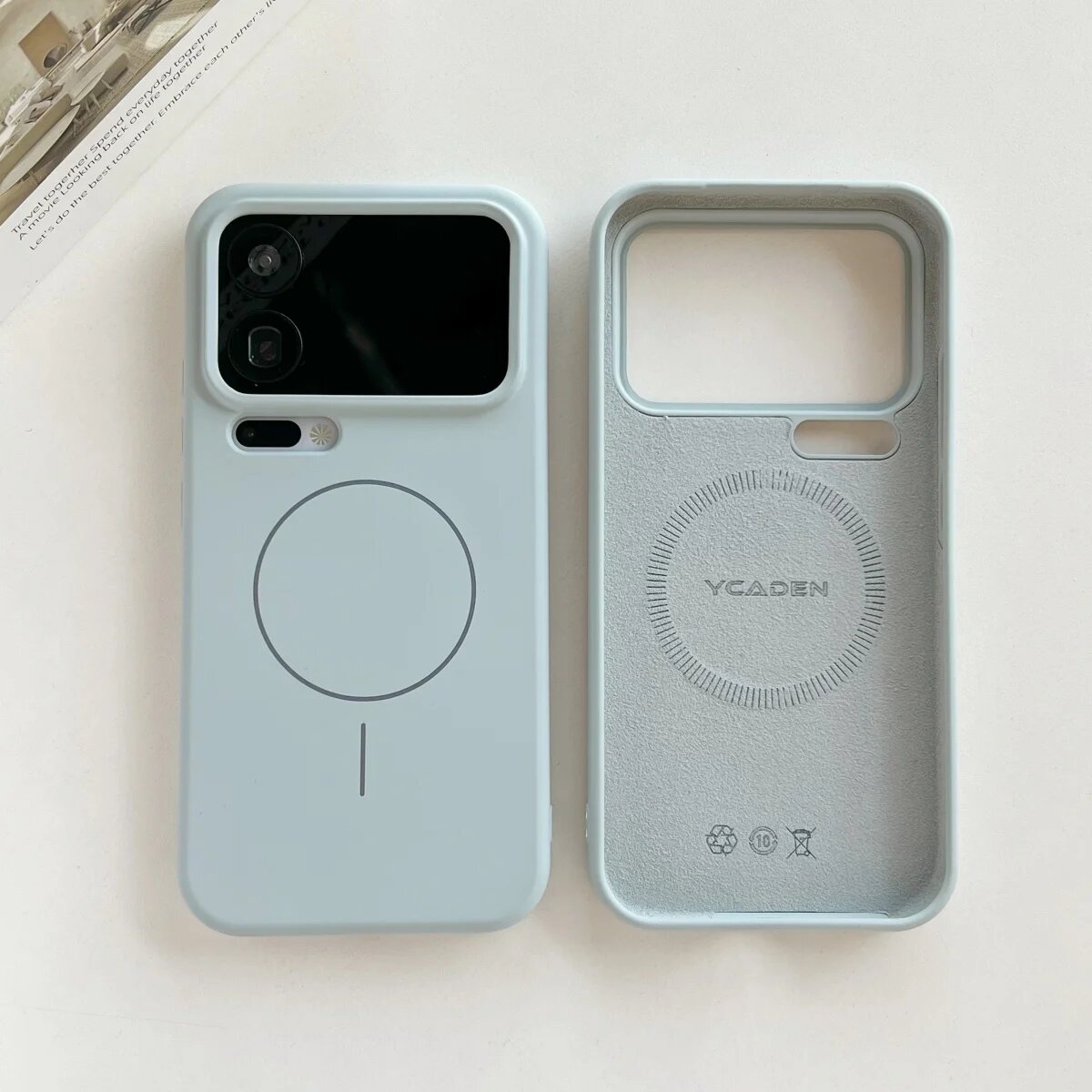 Оригинальный жидкий силиконовый чехол для Magsafe для Xiaomi 17 15 Серый, Blue, For XiaoMi 17ProMAX