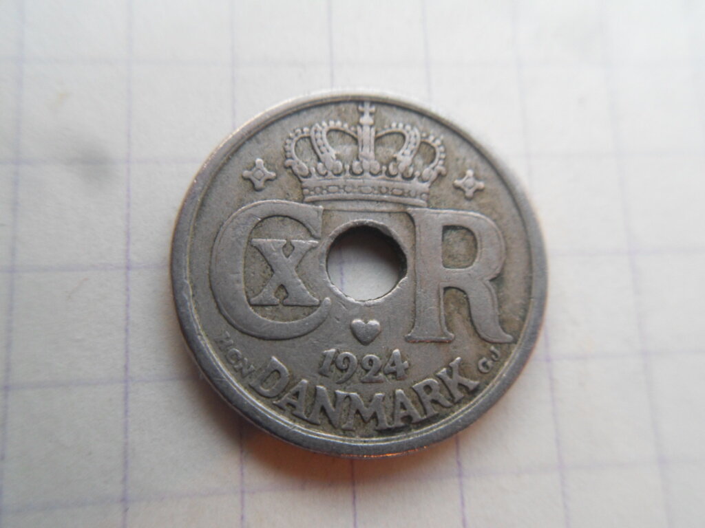 Дания 10 эре, 1924 — фото 1