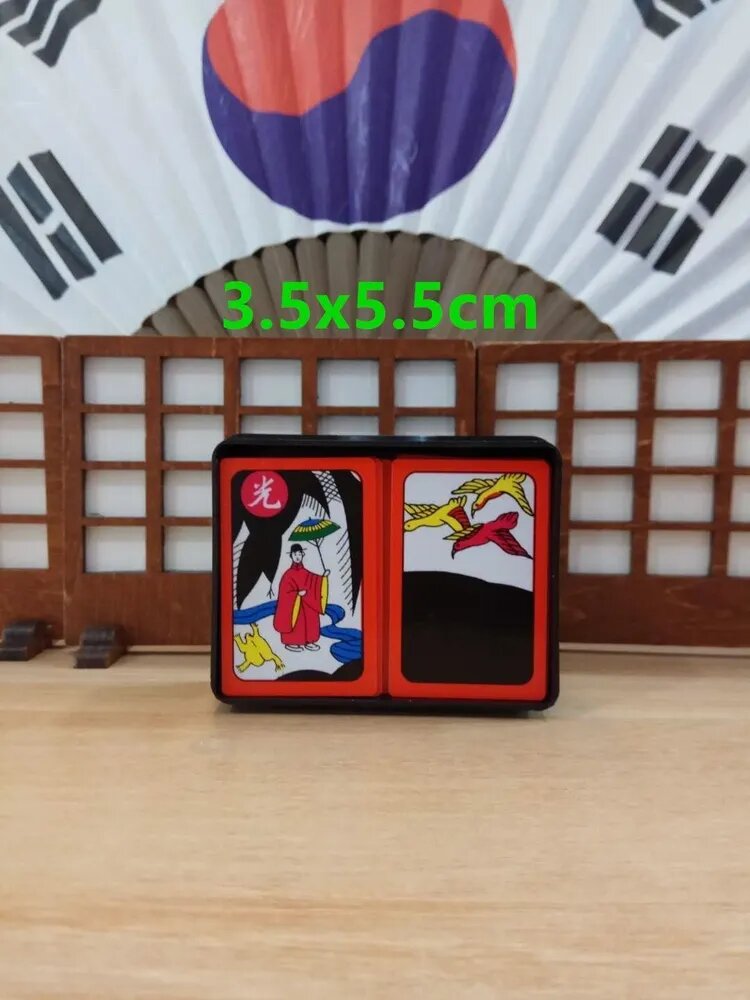 Игральные карты Hwatu, корейские игральные карты, 56 карт, для игры, 3.5x5.5см