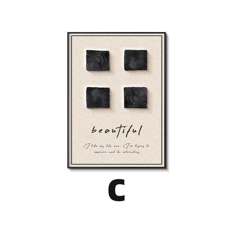 Итальянская черно-белая декоративная живопись, минималистичная живопись для гостиной, настольный шкаф, высококачественная живопись в стиле ваби-саби, ресторанная подвесная живопись, настенная живопись для спальни