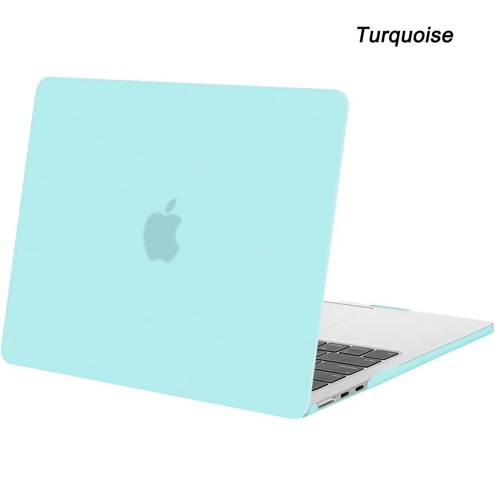 MOSISO Чехол для ноутбука MacBook Air Pro Air 13 A1466 A1369, Matte Turquoise