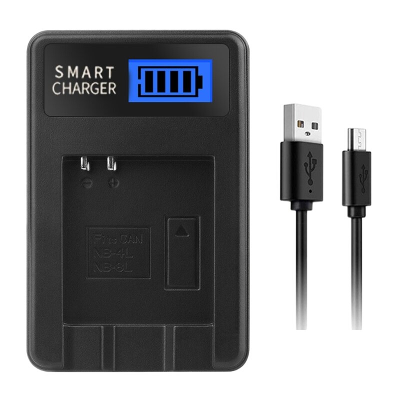 Портативный ЖК-дисплей NB4L С Дисплеем USB-Камеры, Зарядные Устройства для 50 55 60 Камер, Удобный Источник Питания Для Зарядки