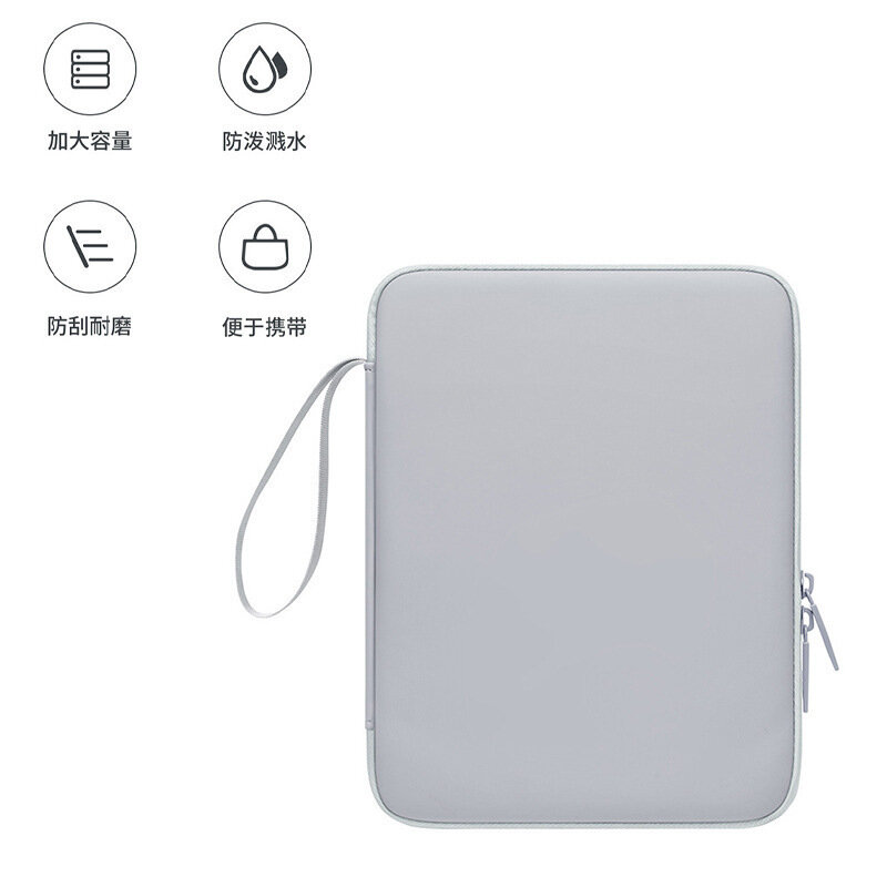 Защитный чехол для ноутбука, сумка для компьютера, портативный, искусственная кожа, 12,9 дюйма, 31x23x3 см
