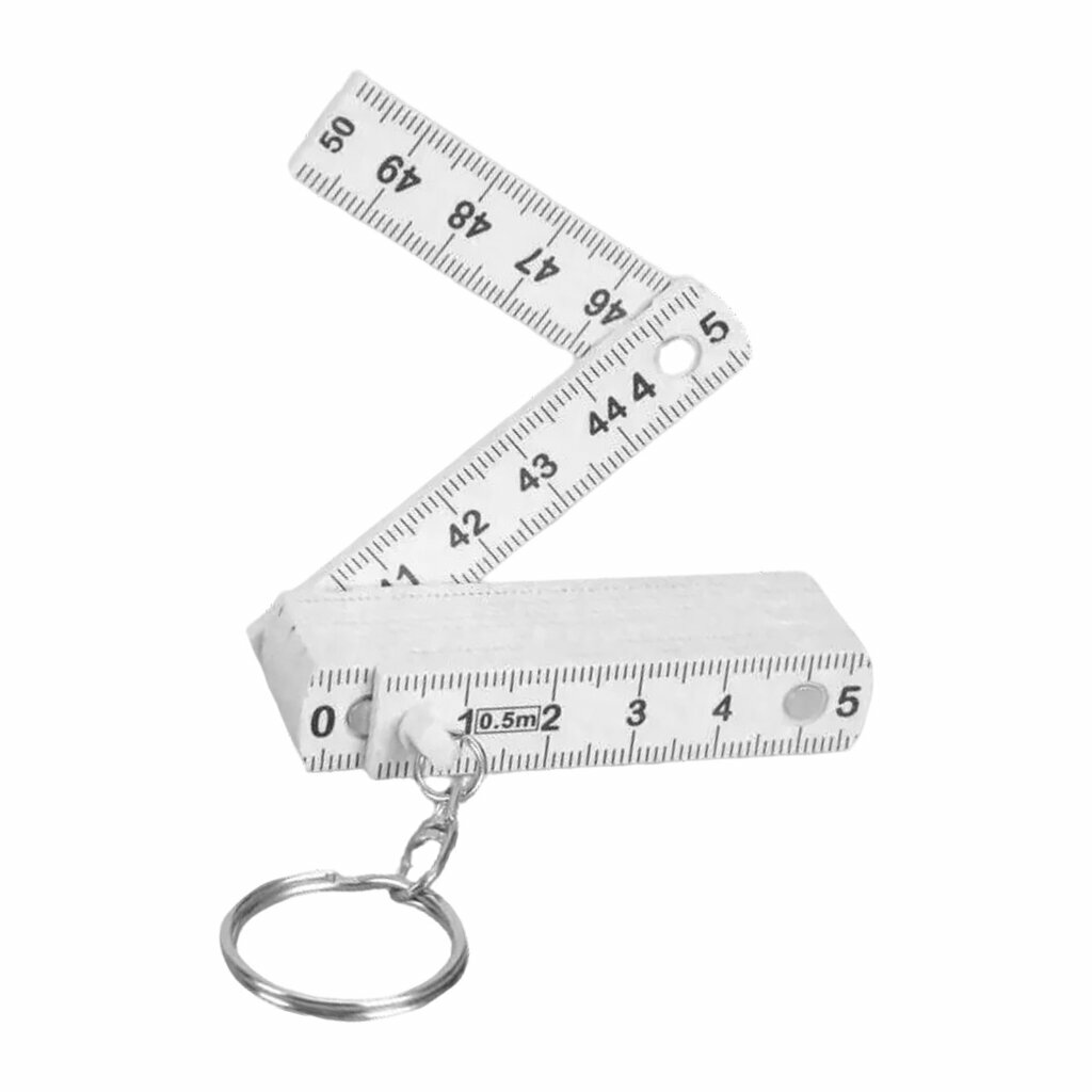 Складная линейка-брелок 50 см