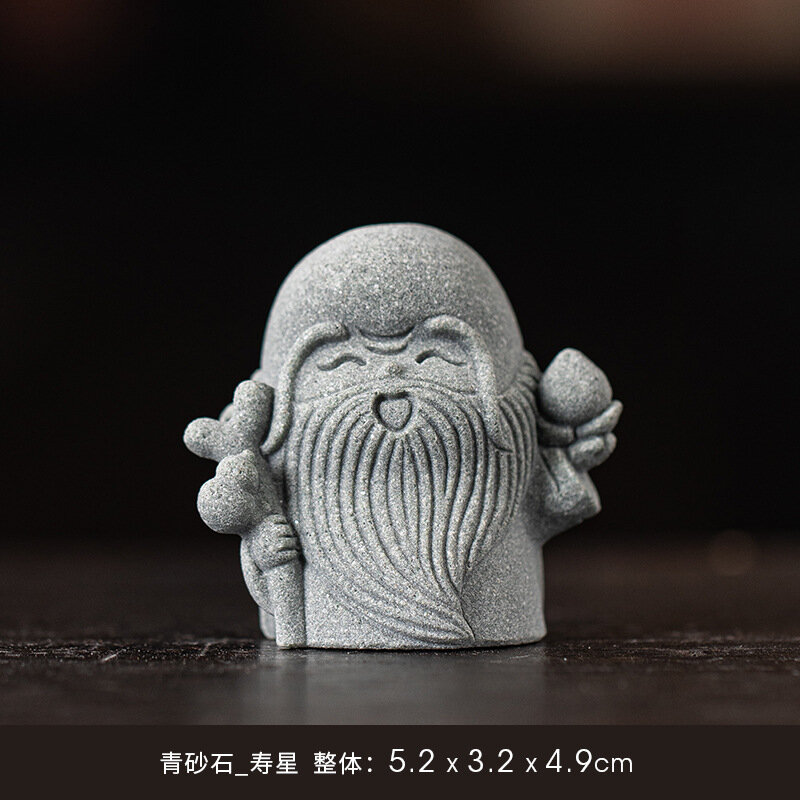 Креативная новая миниатюрная статуэтка Будды Гуаньинь в китайском стиле, бог богатства Гуань Гун, культурный креативный настольный орнамент для декора