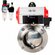 Затвор DN.ru 304-304-EPDM-2W-W-H Ду32 Ру10, с пн. прив. DN.ru SA-065, пн. распре...