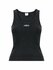 Топ Casablanca Ribbed logo tank top, размер 40