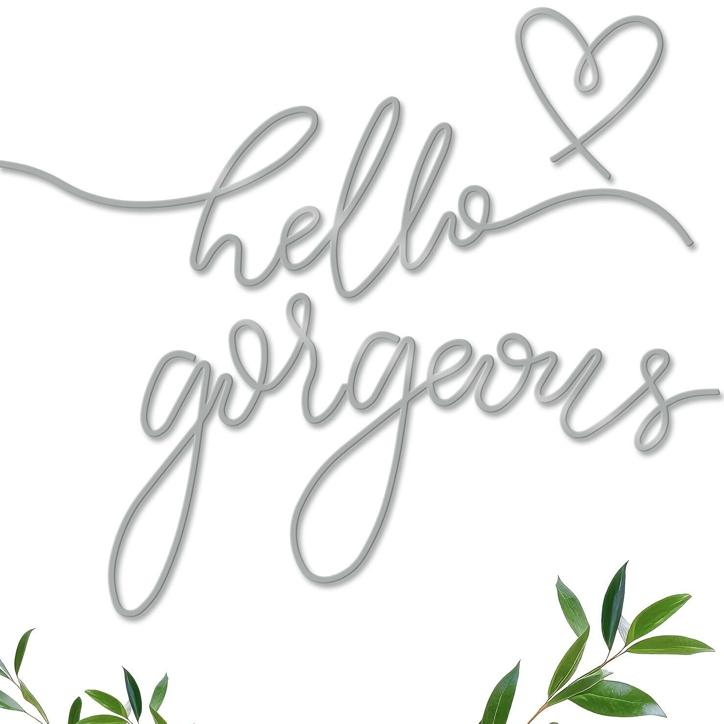 День Святого Валентина металлический настенный декоративный дверной проем декоративный амазонка подвеска домашний