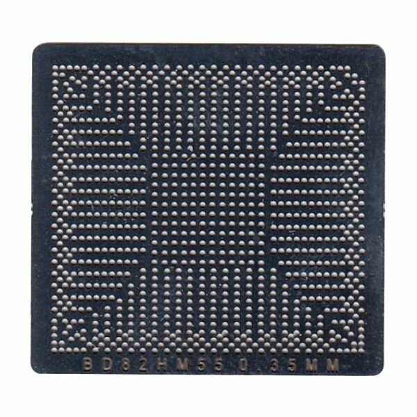Трафарет BD82HM55 0.35MM — для пайки и ремонта электроники