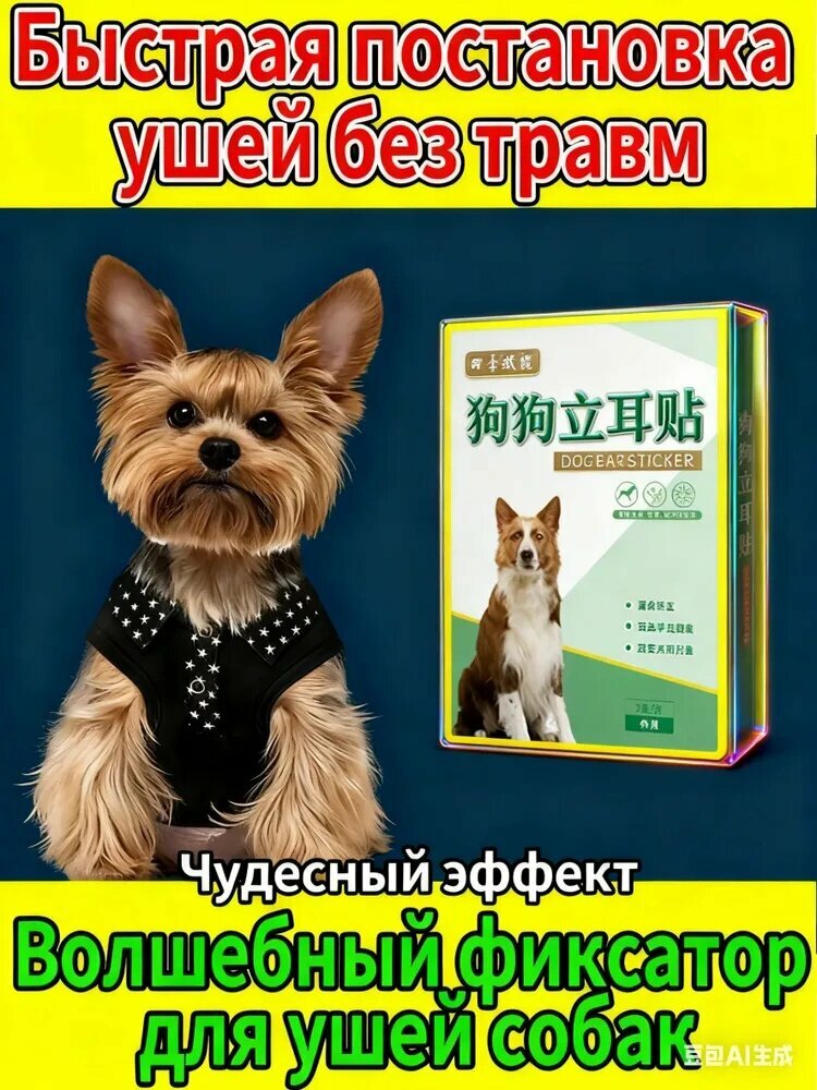 Фиксатор Ушей Собак Без Операции - Гипоаллергенный