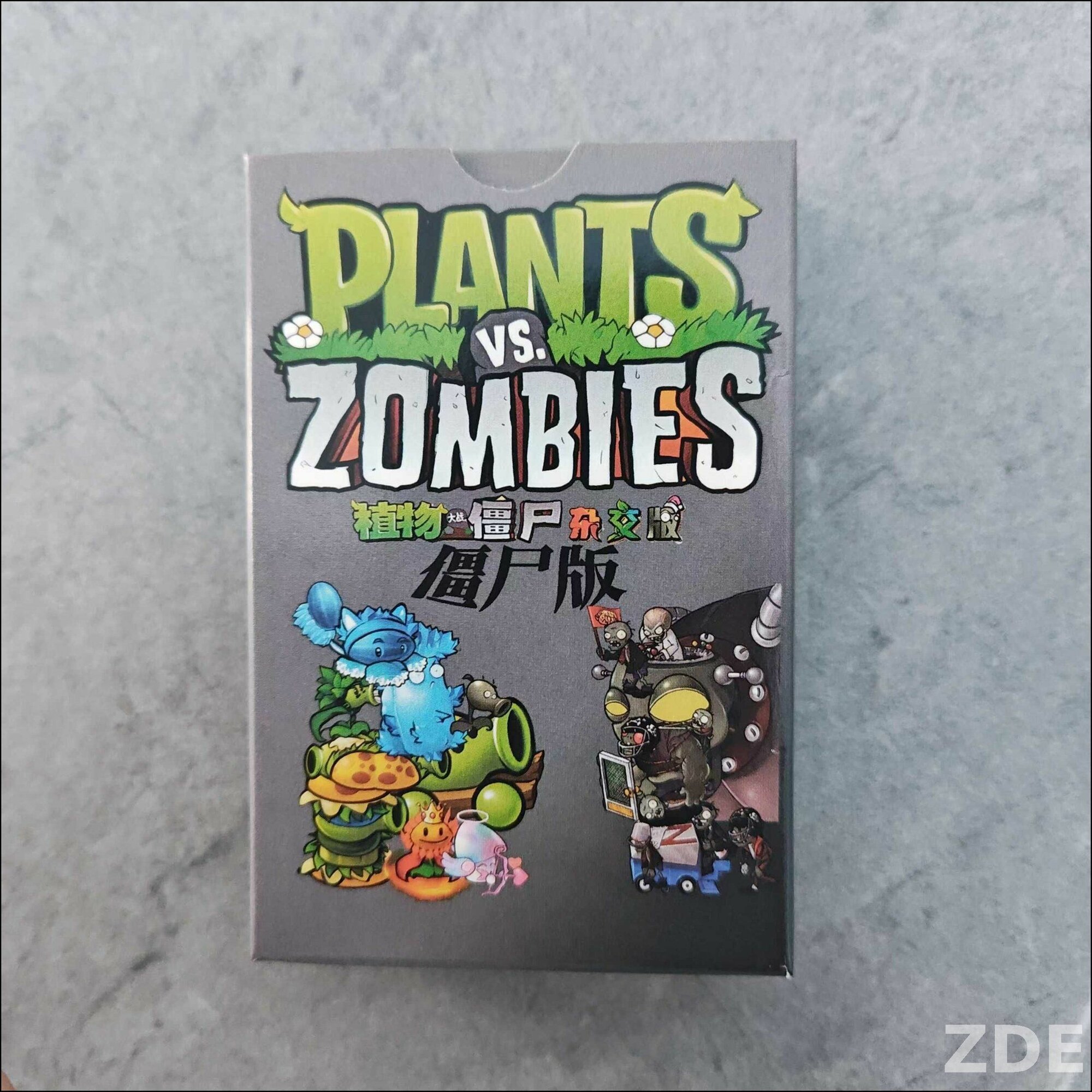 Карты игральные Plants Vs Zombies / Покерные карты Растения против Зомби / 54 шт
