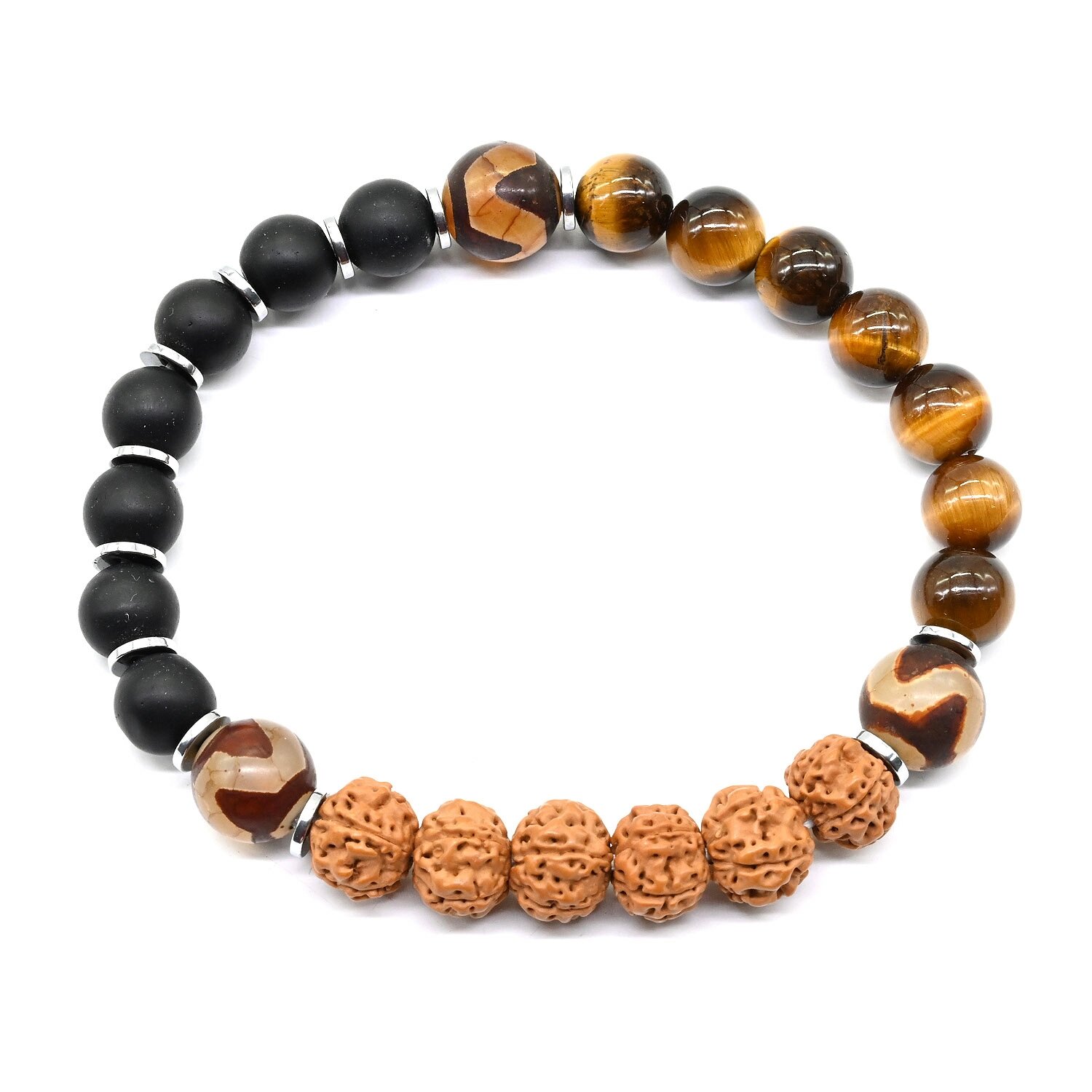 Браслет, рудракша