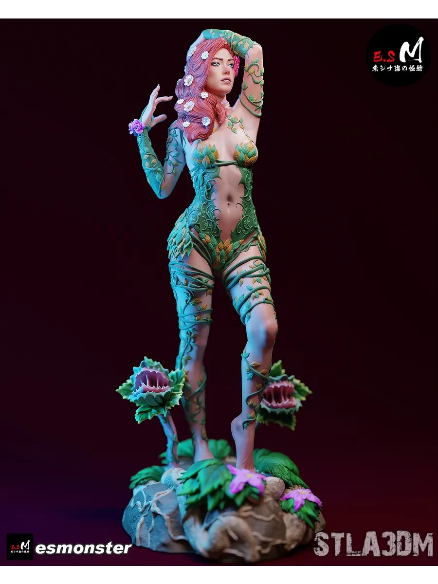 Коллекционная фигурка Poison Ivy v2 под покраску 20 см