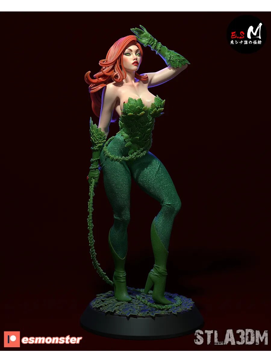 Коллекционная фигурка Poison Ivy v1под покраску 20 см
