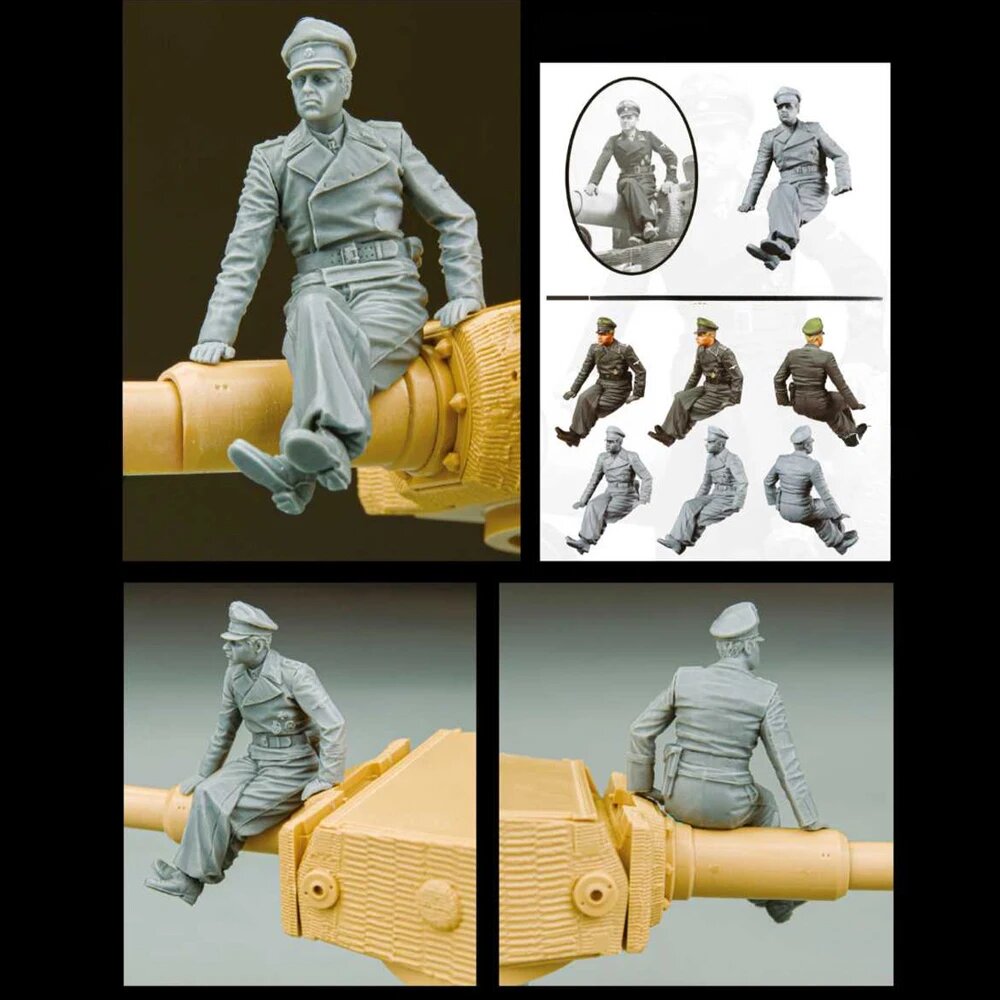 Модель солдата зкбозк 1/35, резиновая фигурка