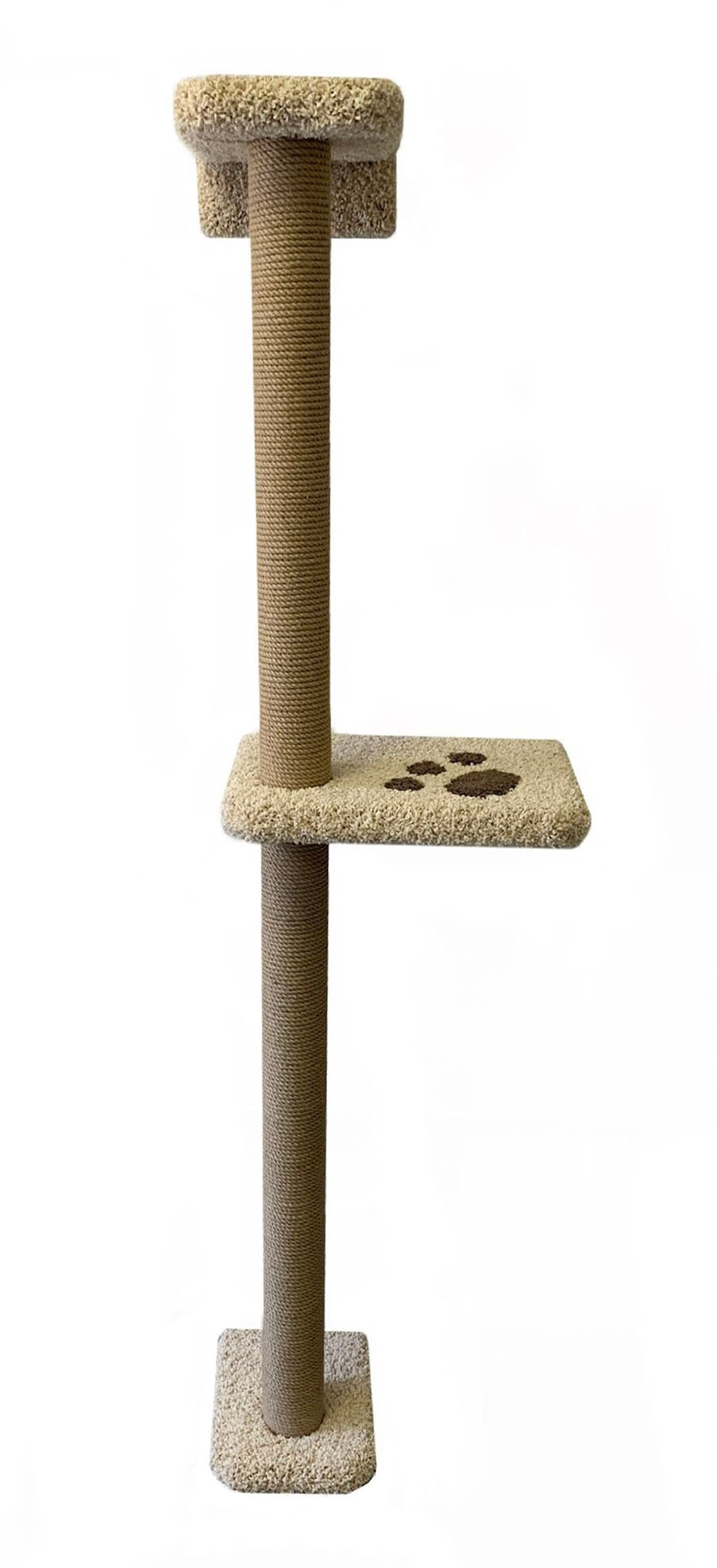 Когтеточка "Стеша" от Мягкая Лапка, настенная, от пола до потолка