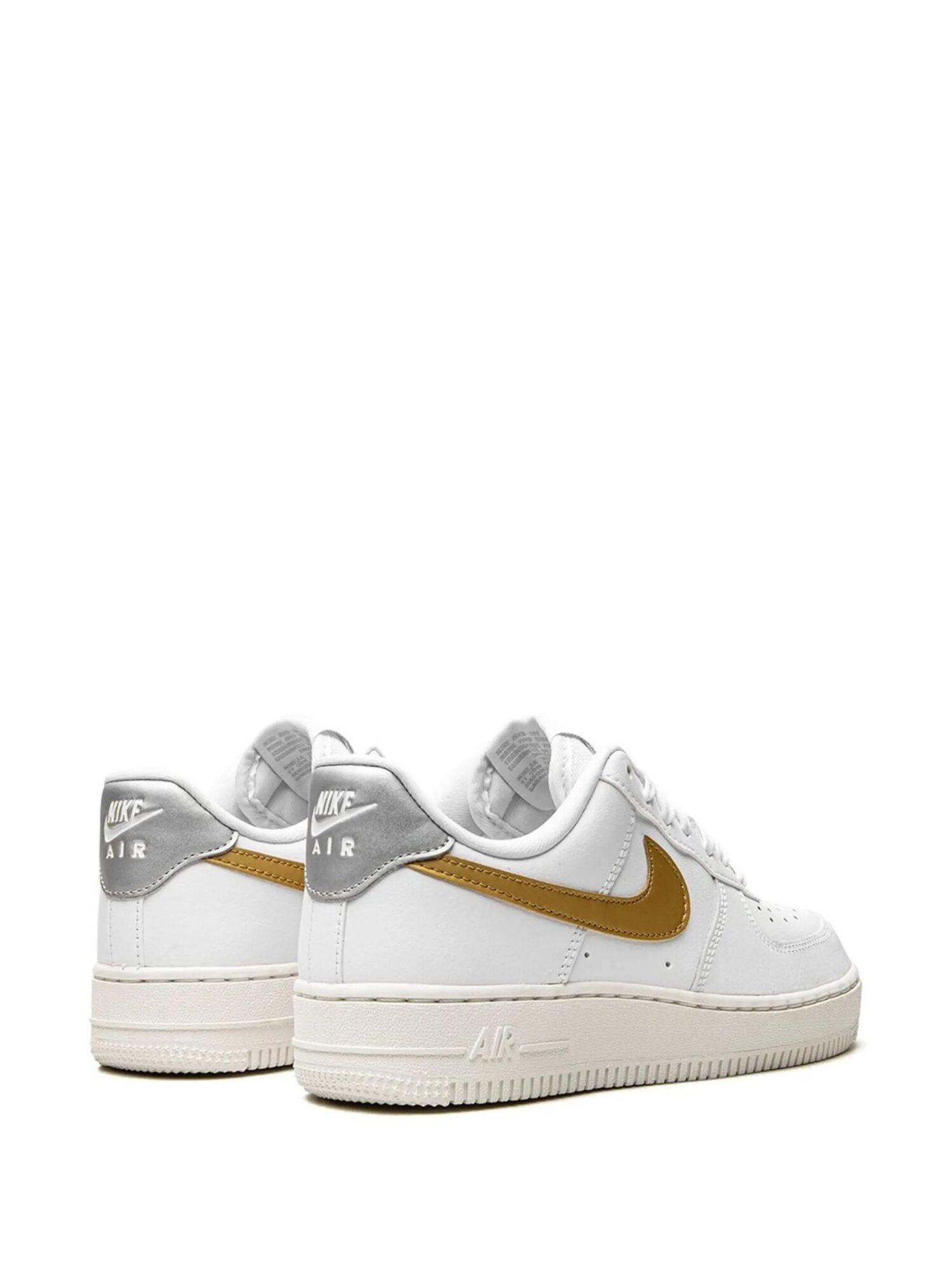 Кроссовки NIKE Air Force 1, размер 9 US, серебристый — фото 1