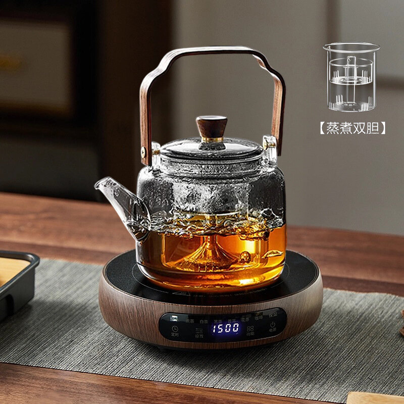 Ультратонкая электрическая керамическая плита MiChu с чайником для домашнего использования, новая модель 2025 года, утолщённый чайник, чайная плита, доступна для доставки.