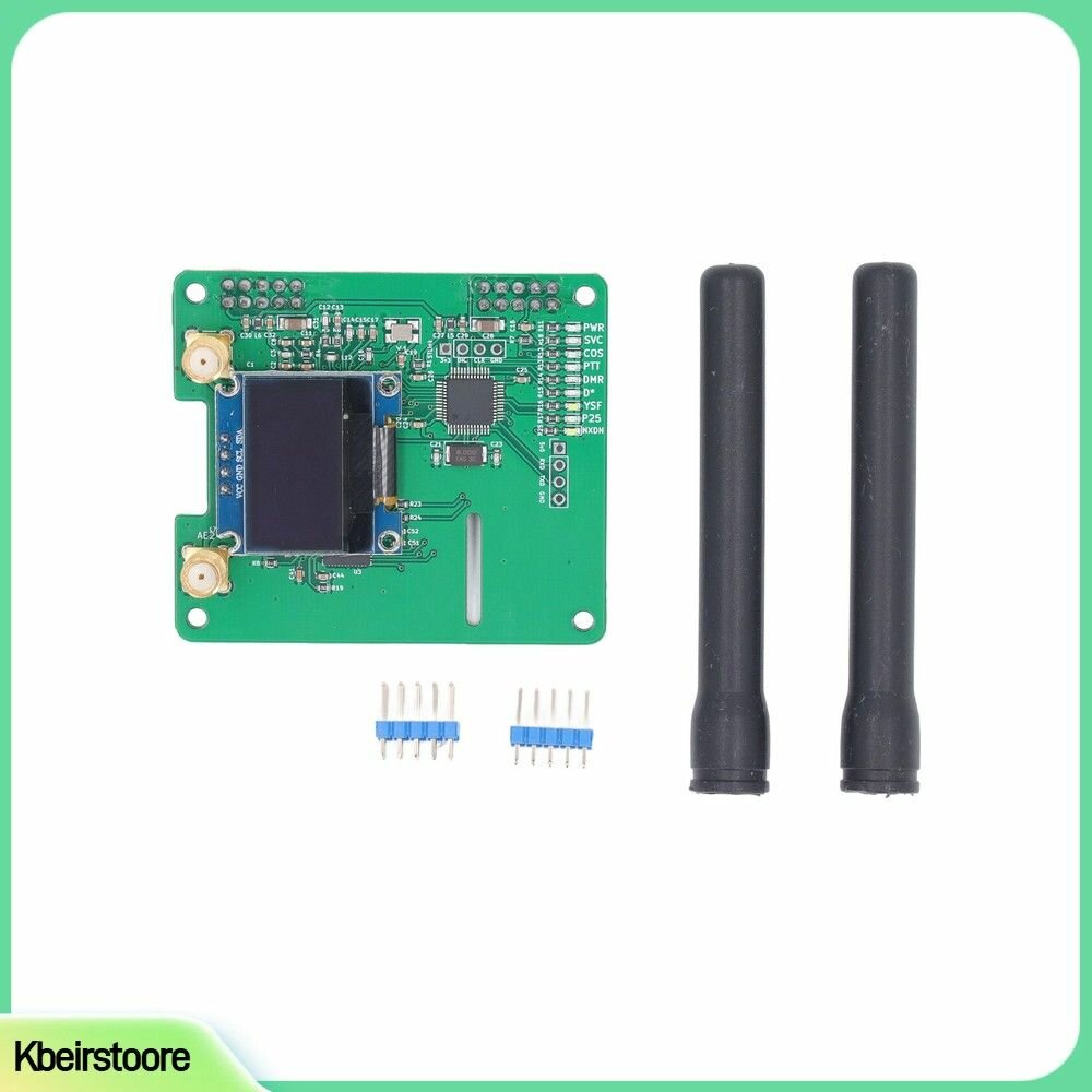 Дуплексная точка доступа MMDVM Dual Hat Board, UHF/VHF, OLED 0.96", для DMR/YSF/NXDN