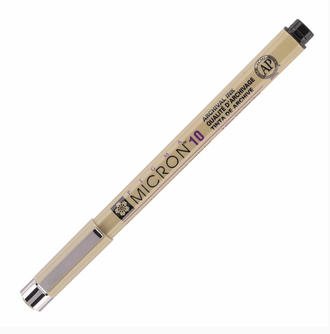 Ручка капиллярная Sakura "Pigma Micron" черная, 0,6 мм