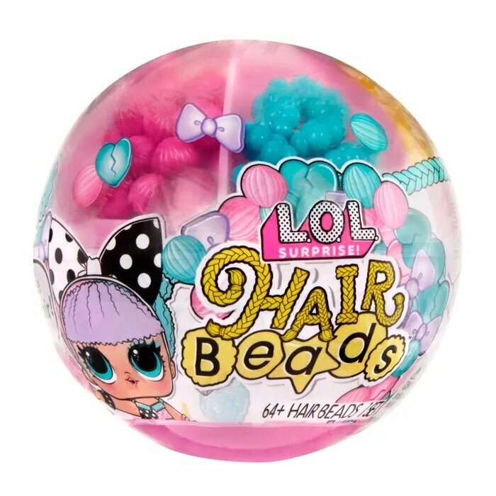 L.O.L. Surprise Кукла в шаре Hair Beadsс аксессуарами