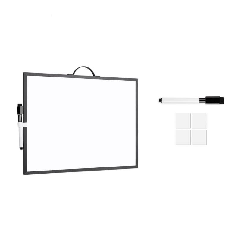 Ежемесячный календарь-доска с магнитной поверхностью, алюминиевая рама, Двойная черная кайма