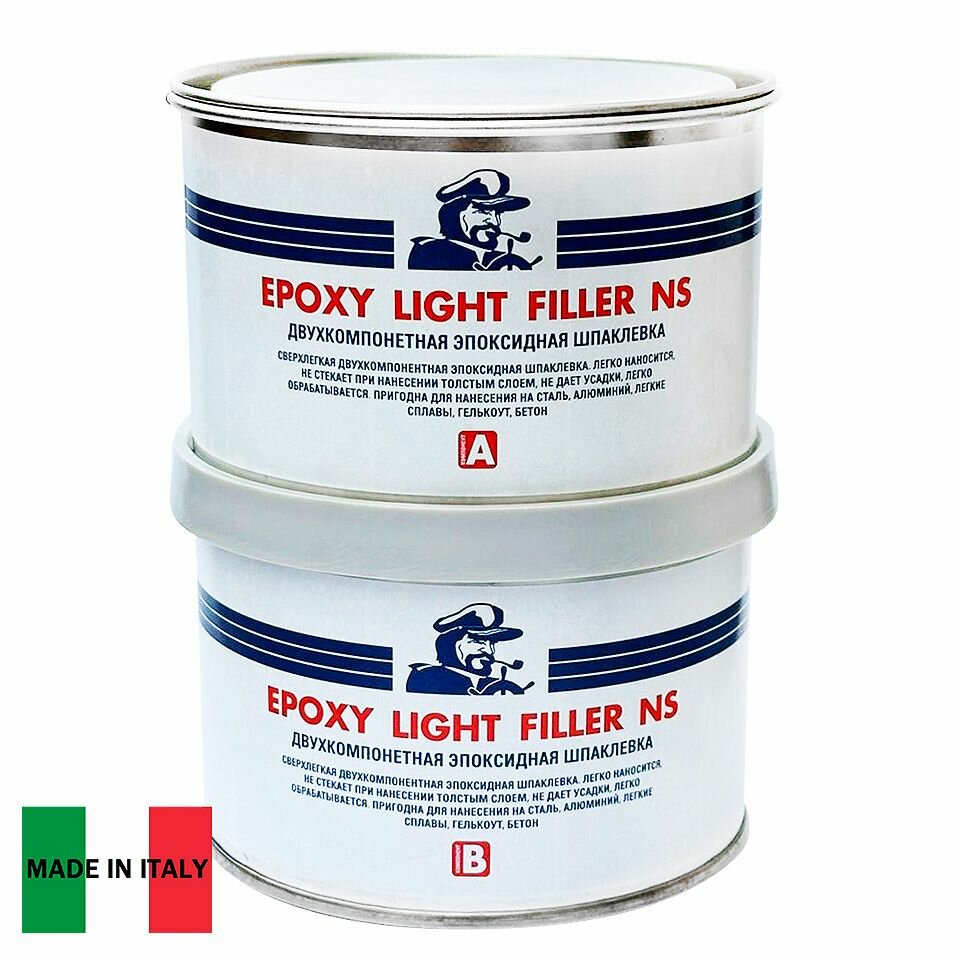 Легкая шпаклевка для яхт и катеров 5 л Мореман Epoxy Light Filler NS (10270516 )