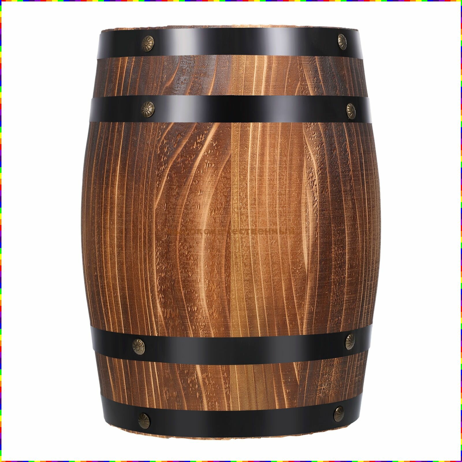Деревянная бочка из дуба для стильного интерьера и барного оформления