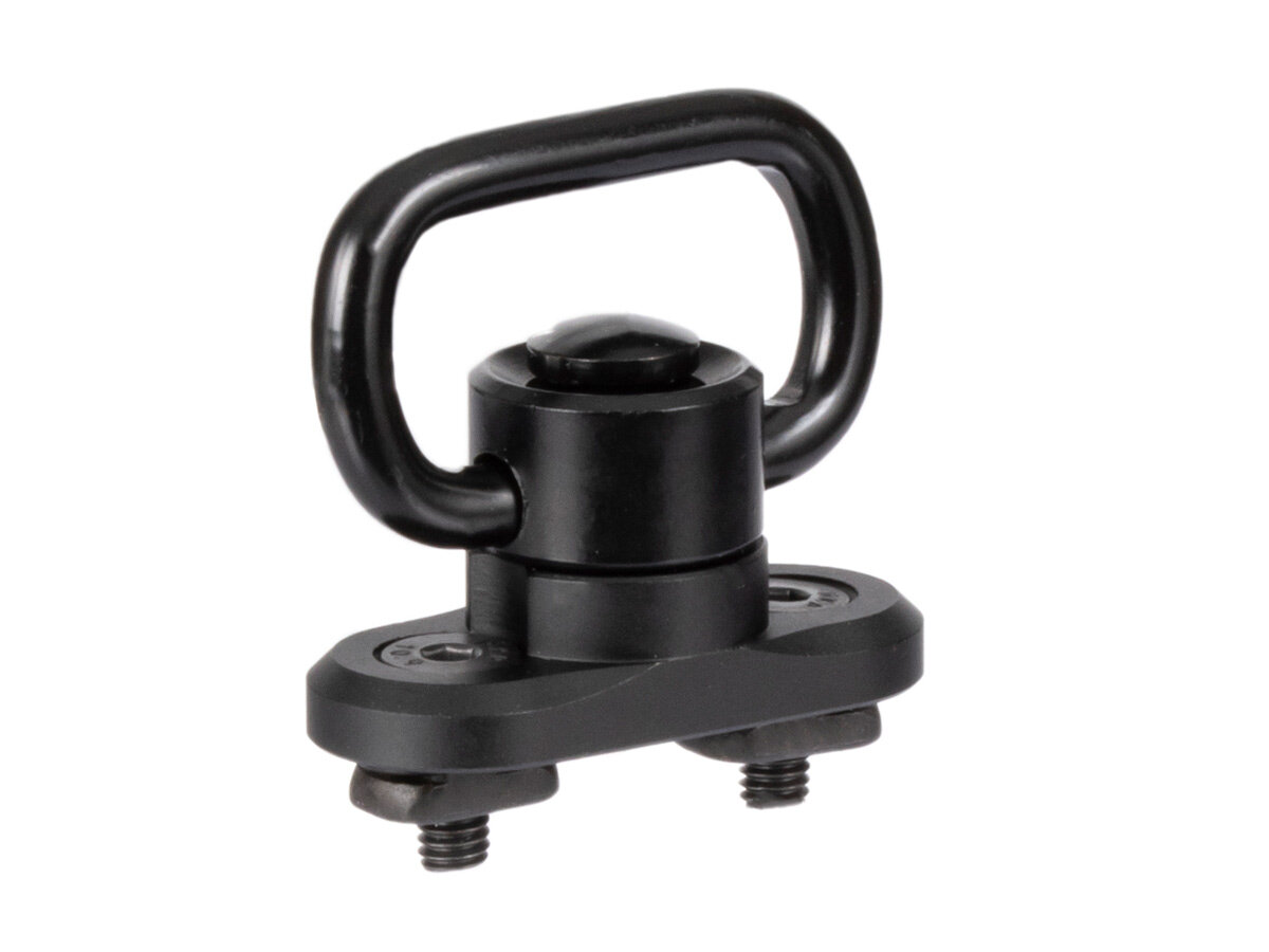 Антабки быстросъемные ShotTime QD на M-LOK, для ремня 25мм, чёрный