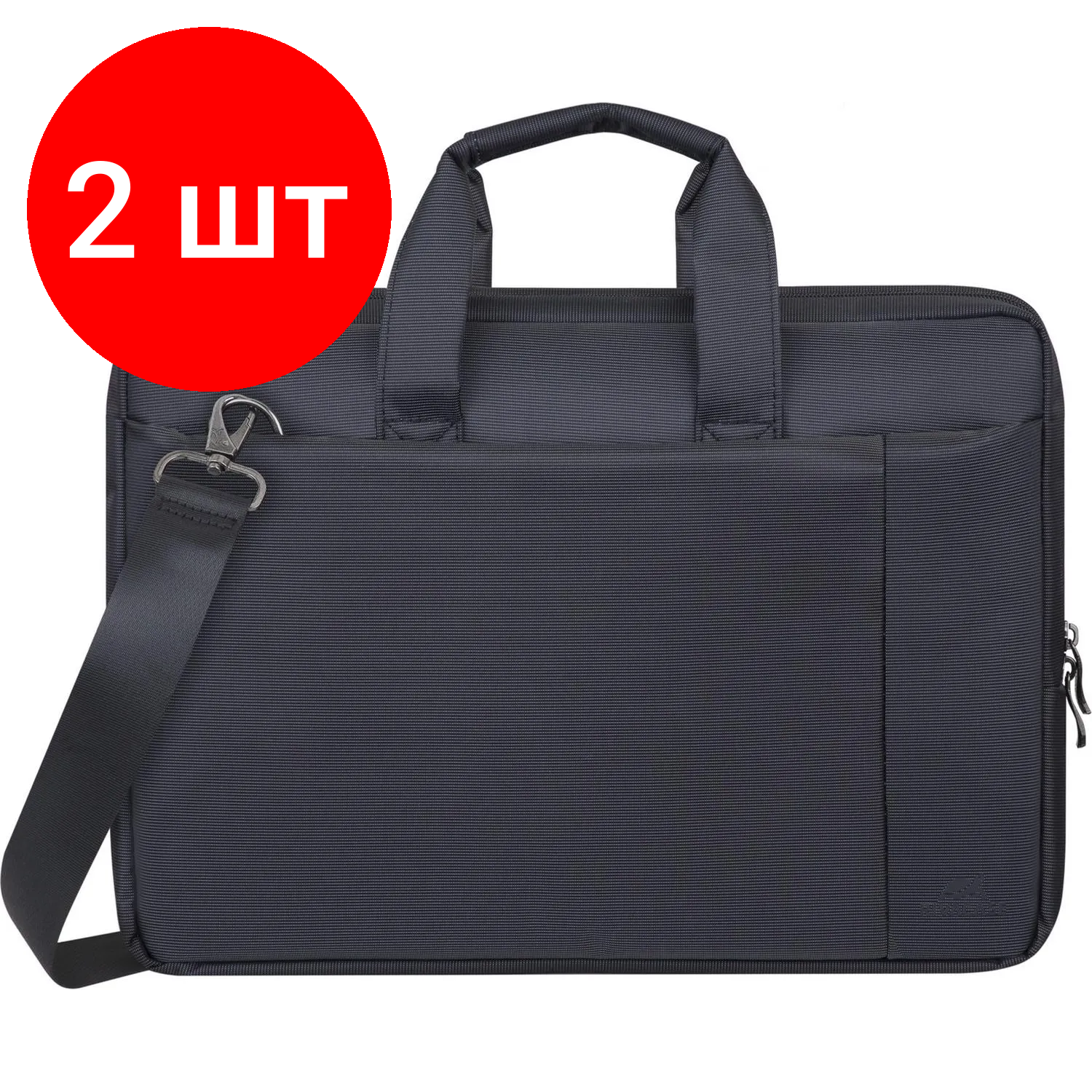Комплект 2 штук, Сумка для ноутбука RIVACASE 8231 black 15.6/6