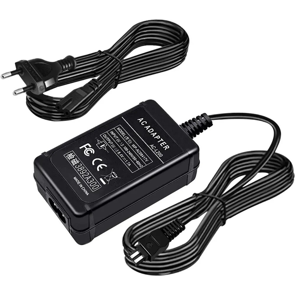 AC-L200 для зарядного устройства видеокамеры Sony Handycam DCR-SX40 SX44 SR45 SR47 SX63 SX65 SX85 DVD105 DVD108