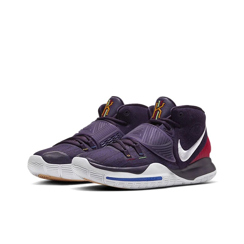 Кроссовки NIKE Kyrie 6, размер EU 41 стопа (26CM), фиолетовый — фото 1