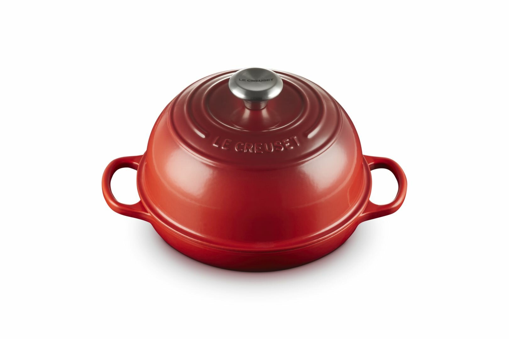 Le Creuset Форма для выпечки хлеба Cast Iron Bread Oven, 24 см (1,6 л) - цвет Cerise
