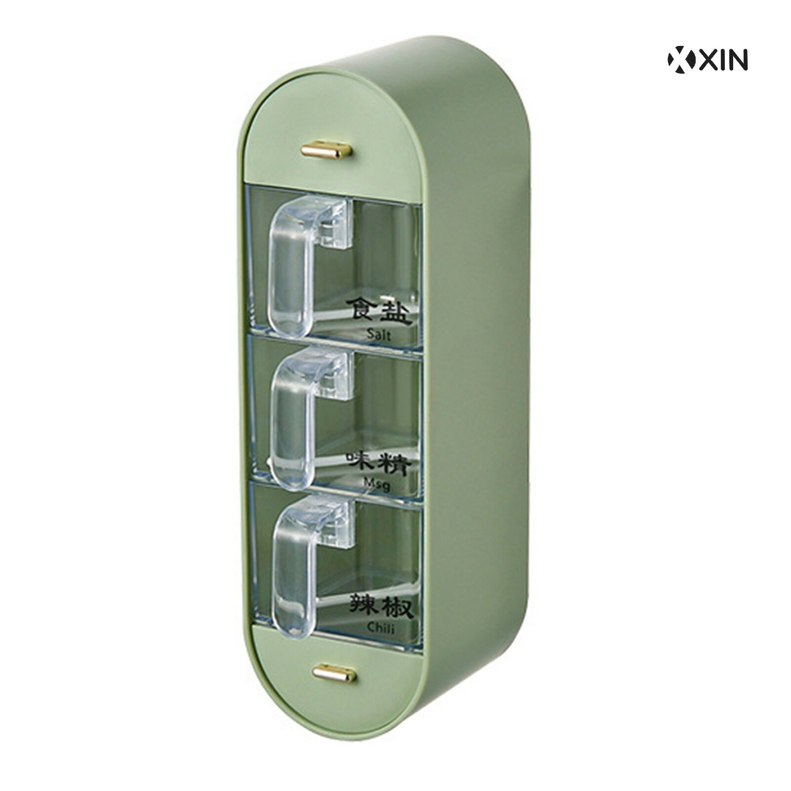 Настенная коробка для приправ, универсальный компактный контейнер для хранения баночек для специй для домашней кухни
